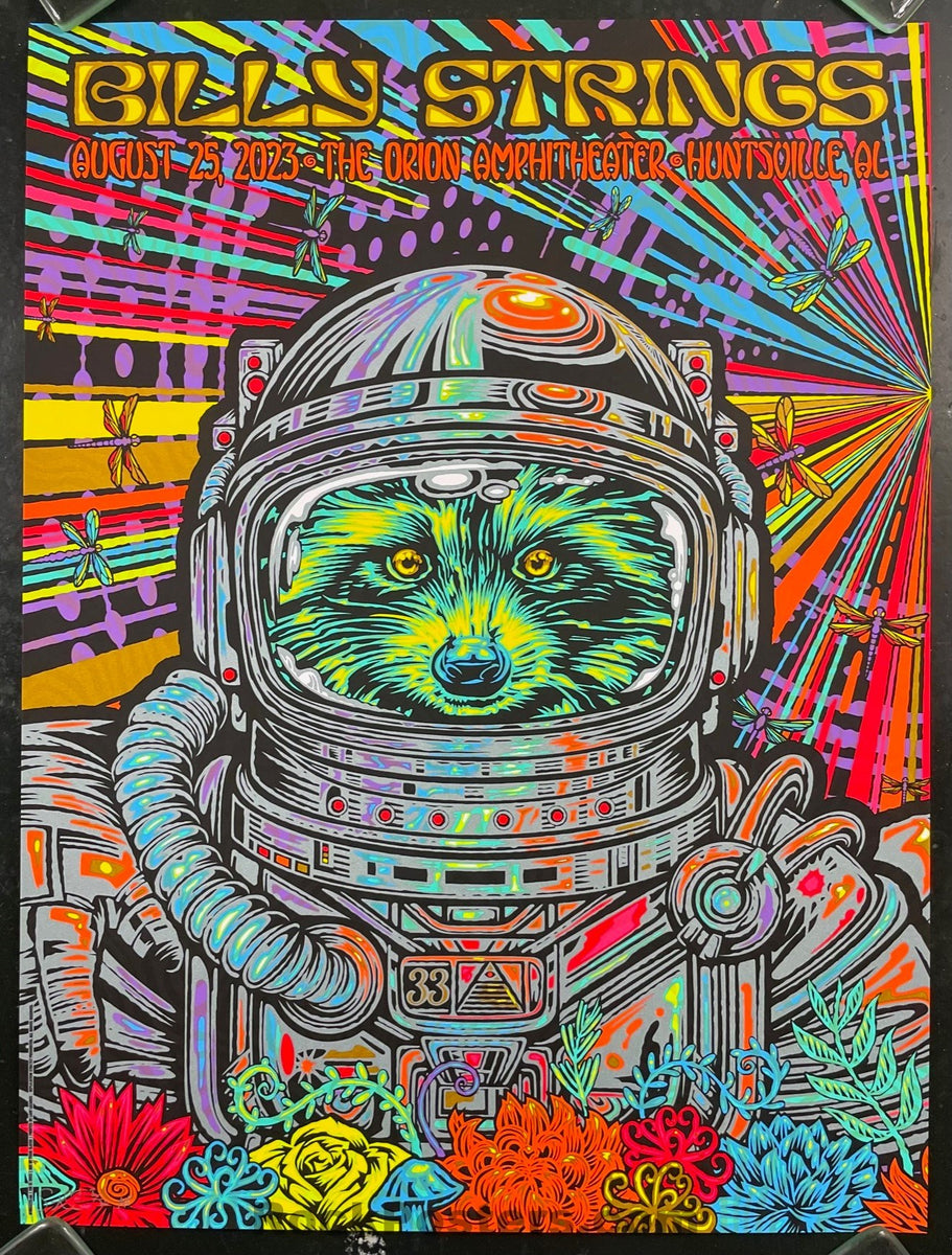 AUCTION - Billy Strings - Huntsville '23 - Todd Slater - Two Poster Se ...