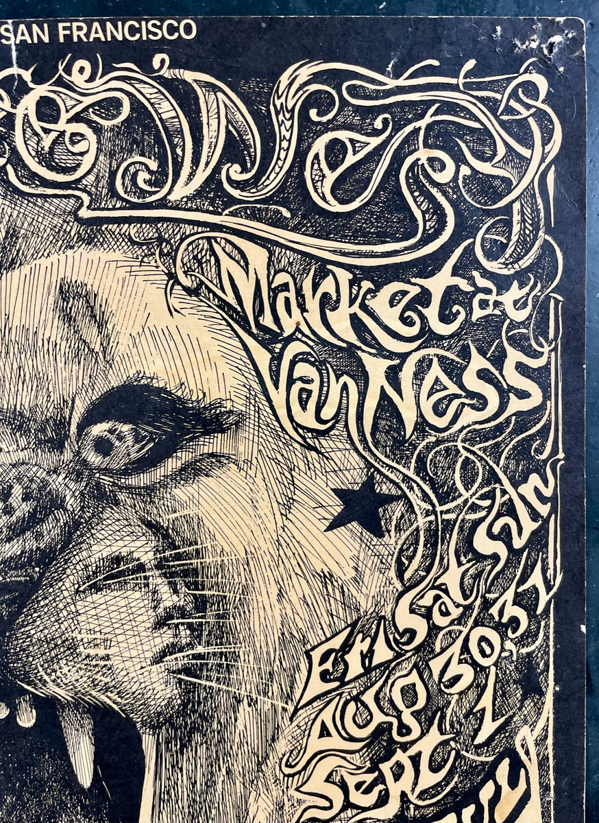 BG-134 - Grateful Dead/Santana - Lee Conklin - 1968 Poster - Fillmore ...