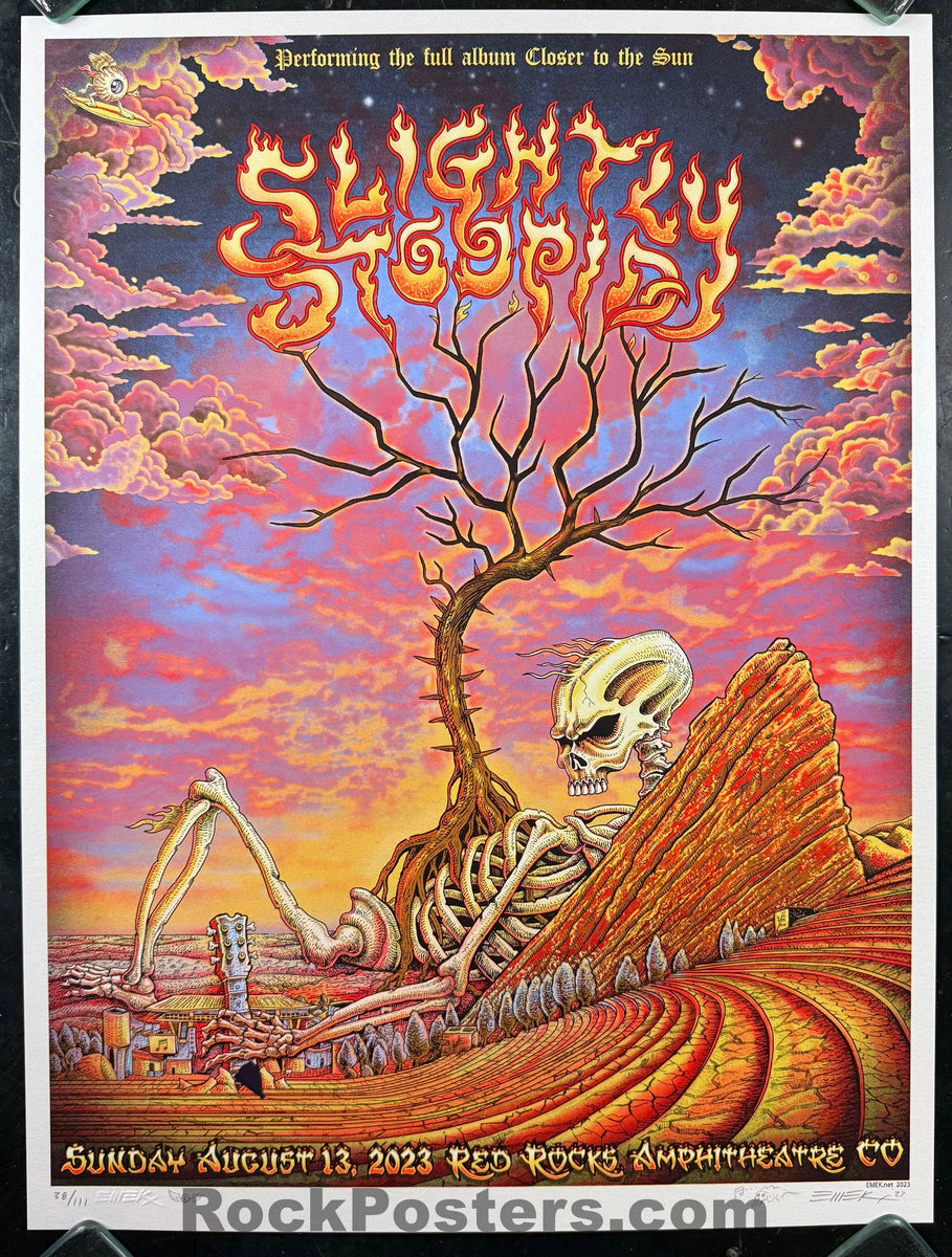 AUCTION - Slightly Stoopid - Morrison '23 - Artist Edition of 111 - Em ...