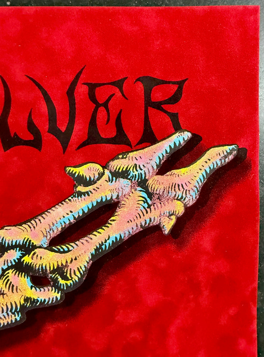 AUCTION - Velvet Revolver - Red Velvet - 2005 Poster - Emek - Santa Ba ...