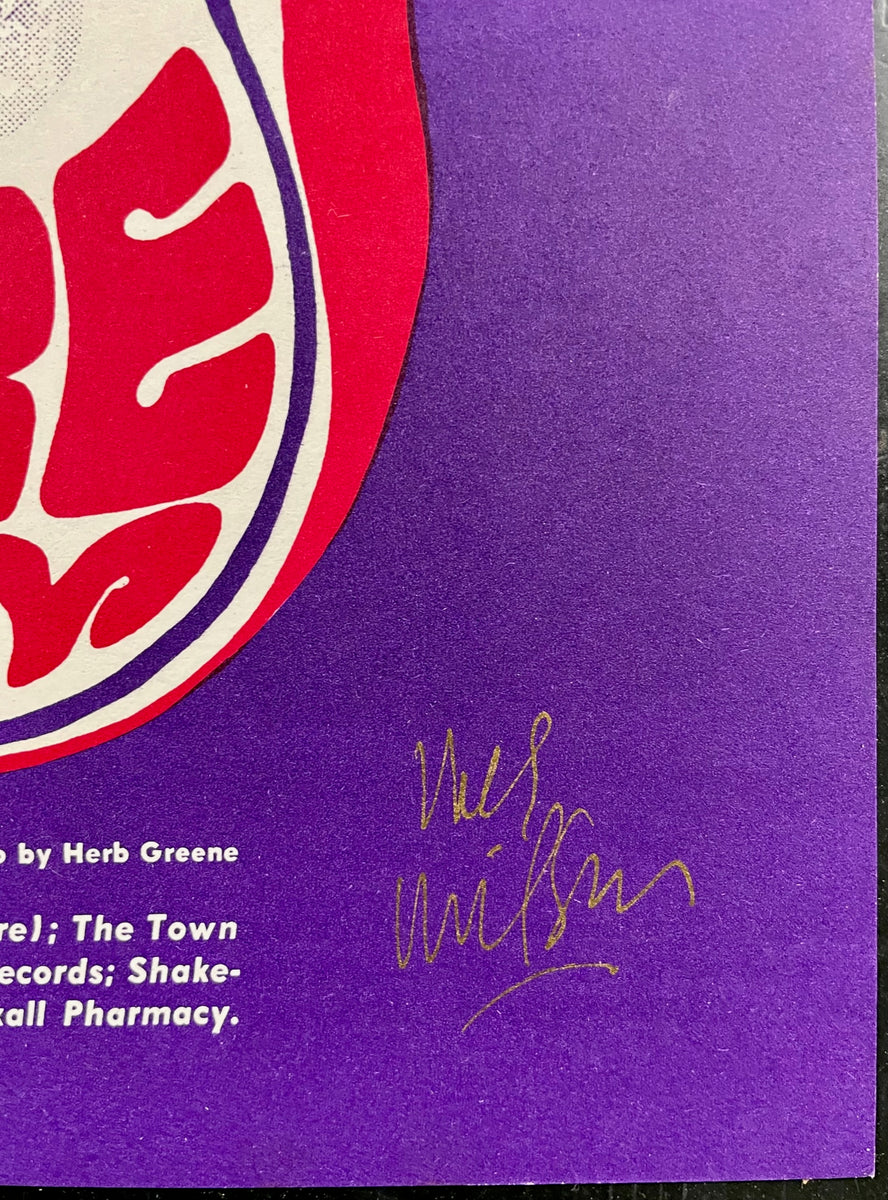 AUCTION - BG-23 - Grateful Dead - Jefferson Airplane - Wes Wilson SIGN ...