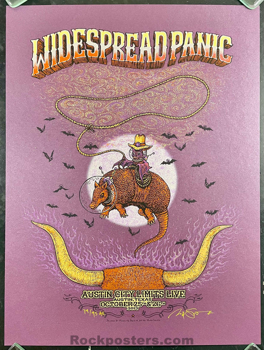 AUCTION - Widespread Panic - Austin '13 - Marq Spusta - Artist Edition ...