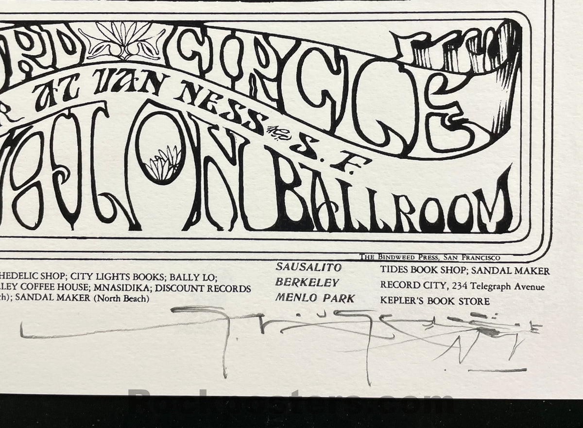 AUCTION - FD-26 - Grateful Dead - Stanley Mouse - Hand Colored Hand Si ...